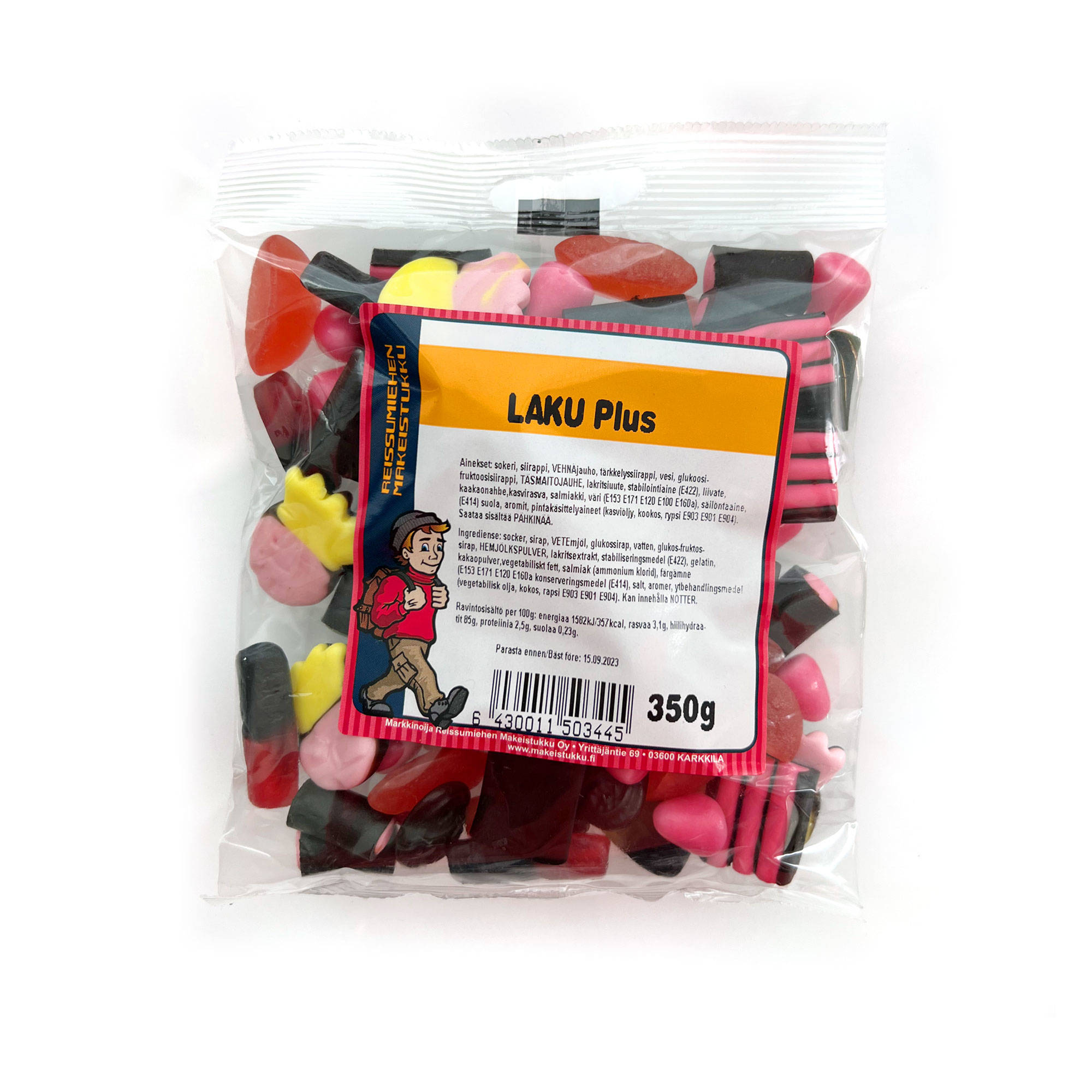 Laku Plus 350g - Reissumiehen Makeistukku verkkokauppa