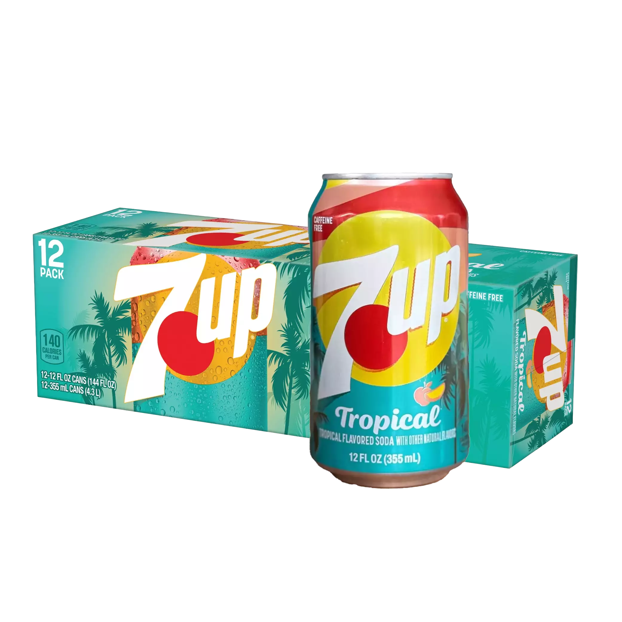 7 Up Tropical 355ml ME 12 - Reissumiehen Makeistukku verkkokauppa